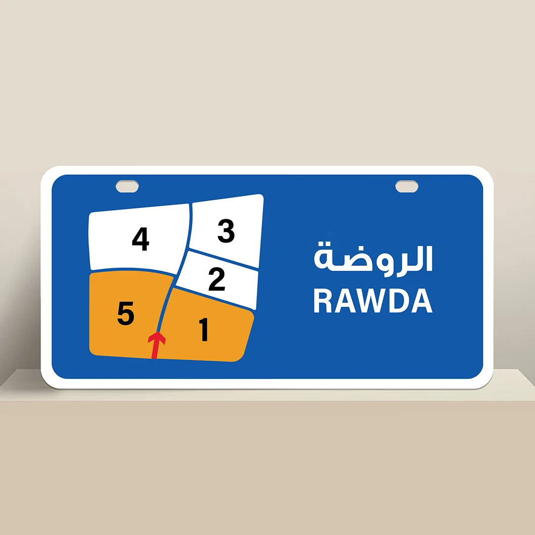 Rawda Area Blocks Guide Plate